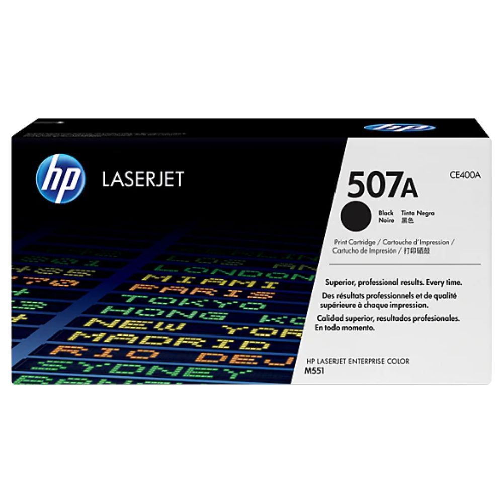Toner HP 507A LaserJet - Noir Authentique - Virgin Megastore
