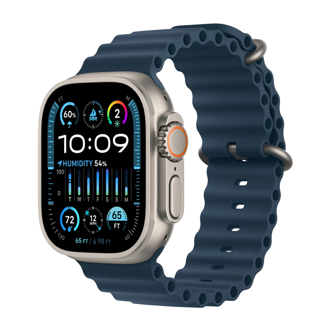 Apple Watch Ultra 2 GPS 49 mm - Ocean Band Bleu - Virgin Megastore