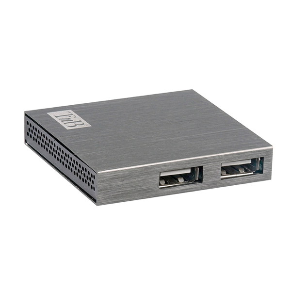 Hub Usb 4 ports Argent - Virgin Megastore
