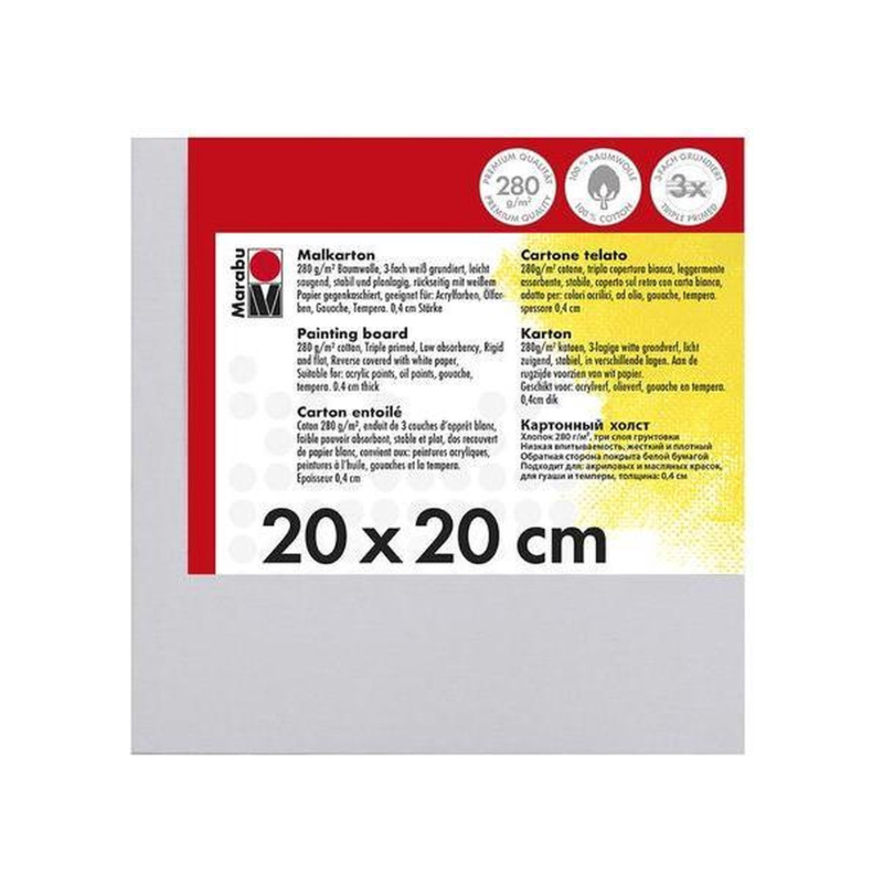 Châssis en Toile 280g 20x20cm - Virgin Megastore