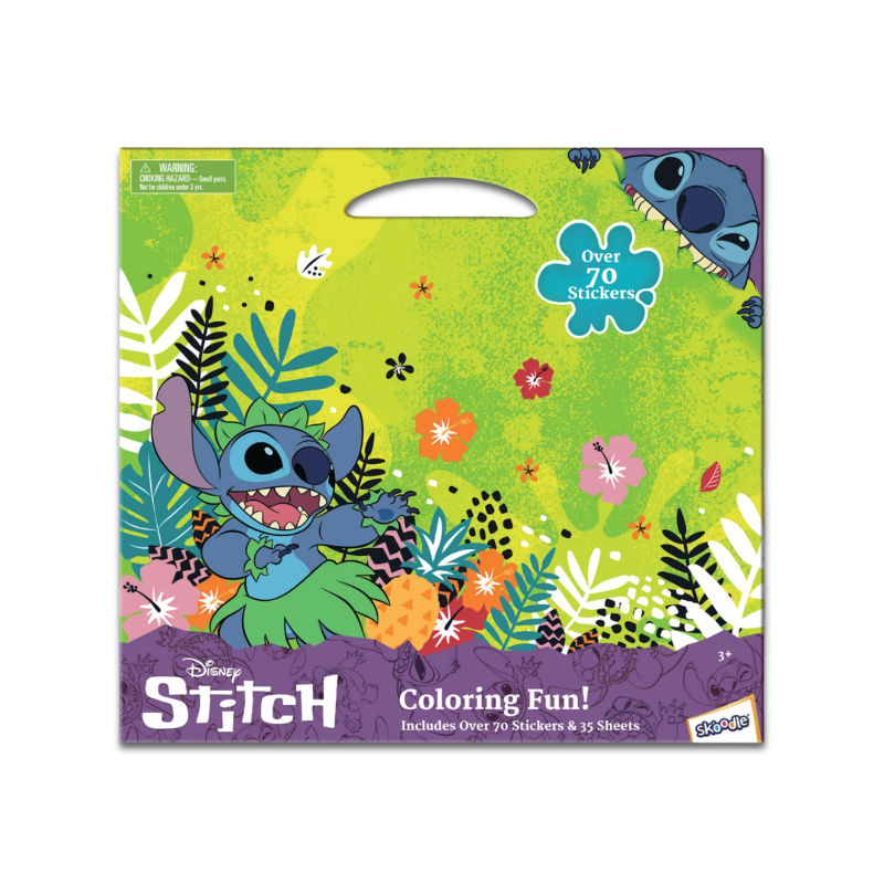 Livre de coloriage et d'activités Disney Stitch - Virgin Megastore
